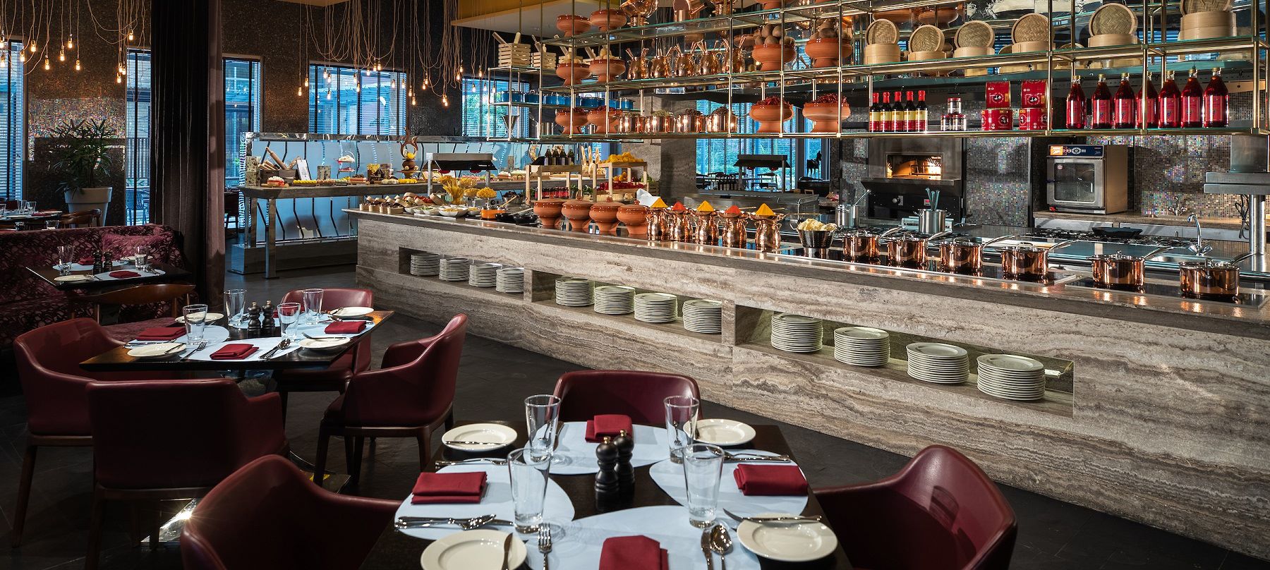 All day dining restaurant | Lush, Renaissance Bengaluru Race Course Hotel